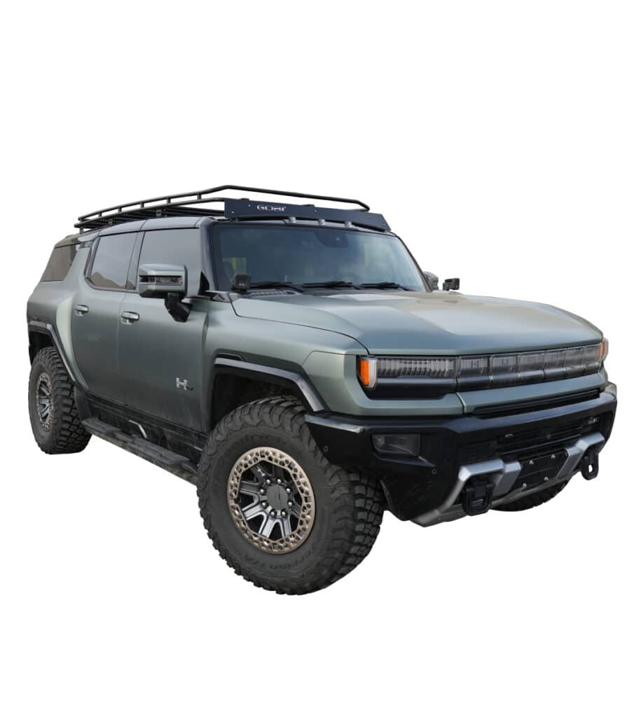 GOBI Hummer EV SUV Stealth Rack Light-Bar Setup