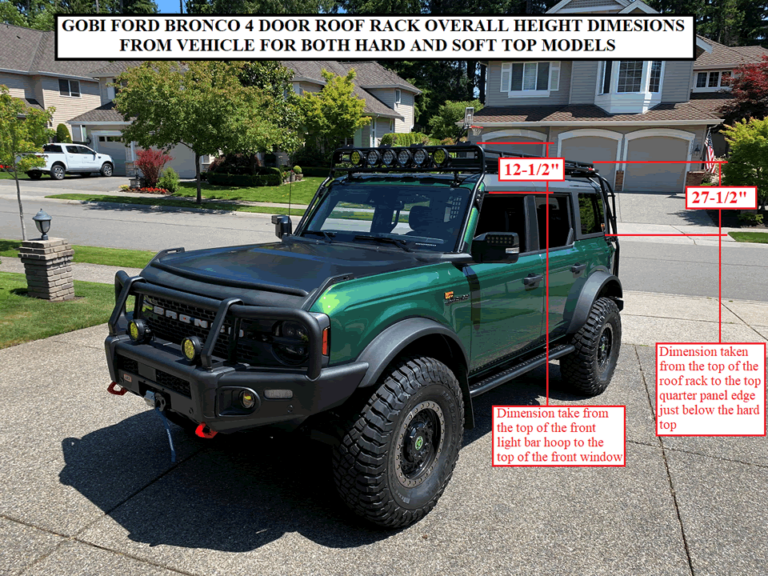 Ford Bronco Stealth Rack | GOBI Racks