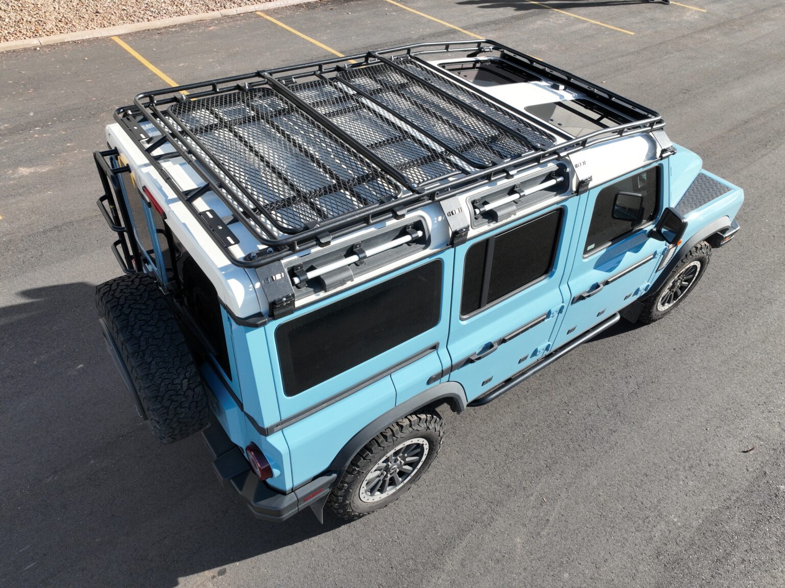 GOBI Ineos Grenadier Stealth Roof Rack - GOBI Racks