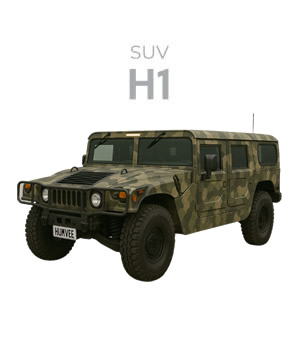 Hummer Ladder | Roof Top Ladders for GOBI Hummer Racks
